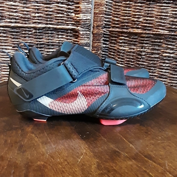 Nike | Shoes | Nike Superrep Cycling Shoes Black Red Womens 85 Bike ...